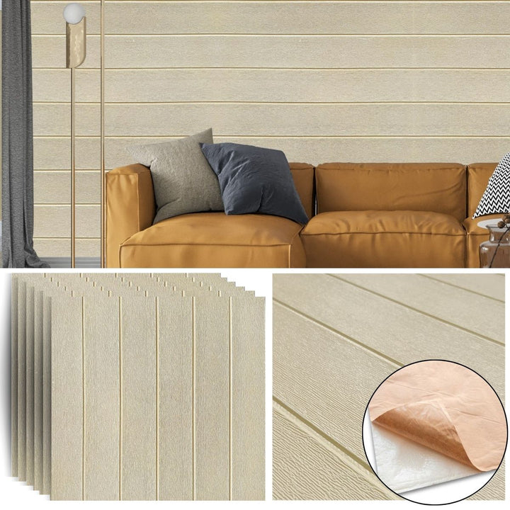 3D wood wall panels – Sticker Wall