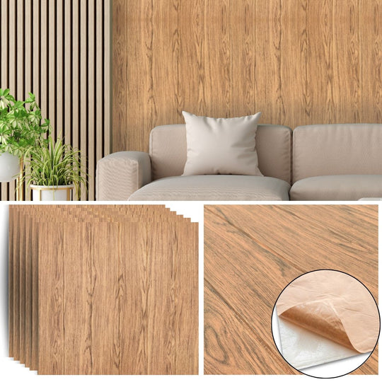 3D wood wall panels – Sticker Wall