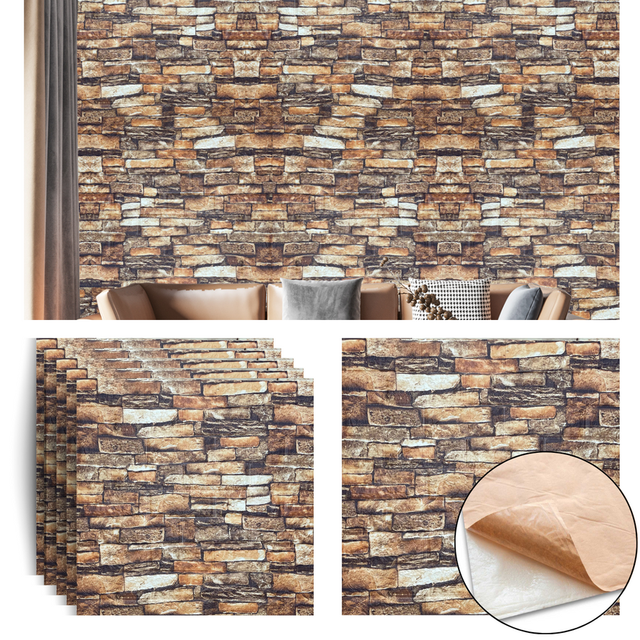 3D brick wall panels – Sticker Wall