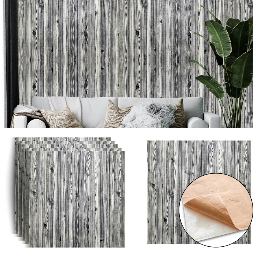 3D wood wall panels – Sticker Wall