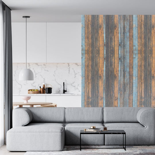 3D wood wall panels – Sticker Wall