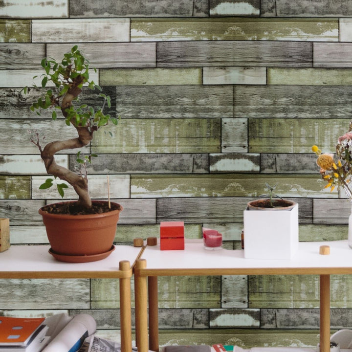 3D wood wall panels – Sticker Wall